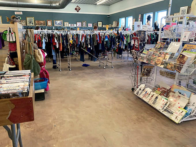 Organized chaos meets treasure hunter's paradise in this aisle where patience and persistence pay serious dividends.