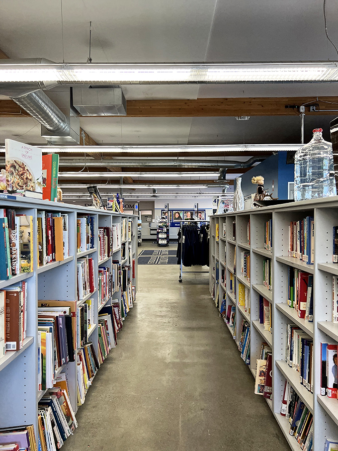 Literary heaven awaits between these shelves. Alaska's long winters are perfect for curling up with a secondhand bestseller or forgotten classic.