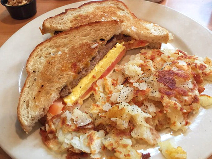 Sometimes the simplest combinations&mdash;crispy hash browns, perfectly cooked eggs, and melted cheese&mdash;hit exactly right every single time.