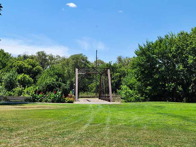 This charming footbridge proves that not every pedestrian crossing needs to cost millions and take decades to complete.