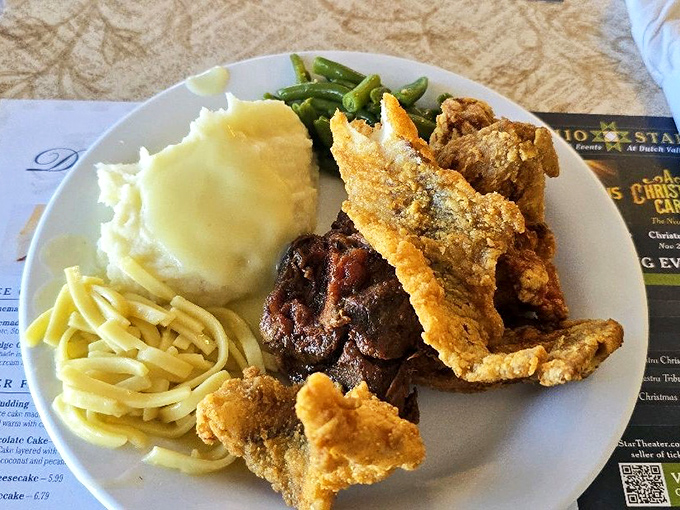 When your buffet plate looks like a Renaissance painting of abundance, you know you've made excellent decisions.