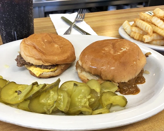 These aren't Instagram-bait burgers; they're the real deal&mdash;thin, crispy-edged patties that your grandparents would recognize as proper American classics.