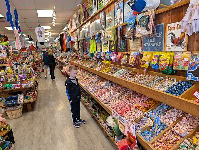 Childhood nostalgia in candy form. The perfect place to blow your diet and revisit simpler times when sugar was your only vice.