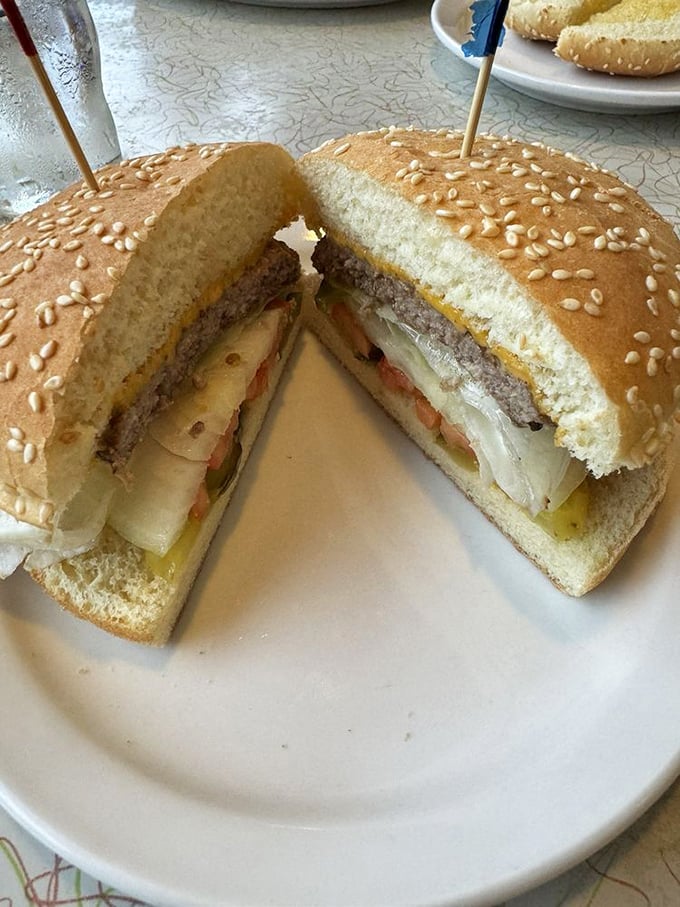 This cheeseburger could make a vegetarian question their life choices &ndash; pure beefy perfection.