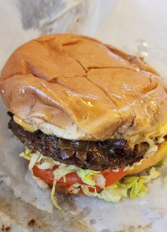 This isn't just a cheeseburger &ndash; it's edible evidence that simplicity, when executed perfectly, beats complexity every time. The melty cheese seals the deal.