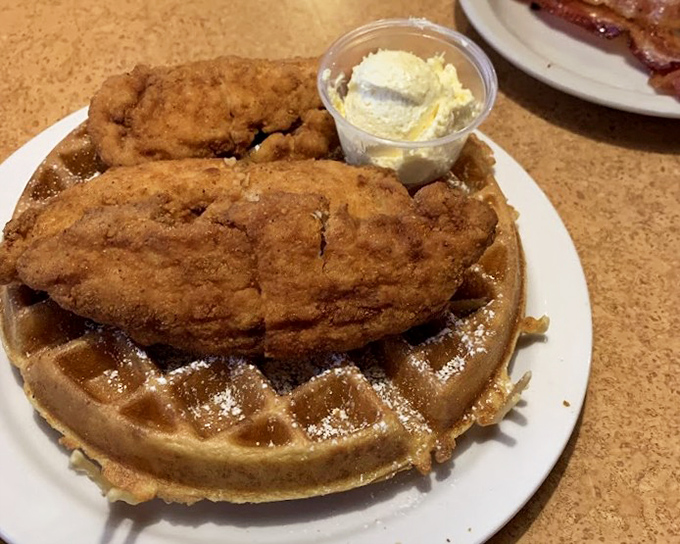 When fried chicken meets waffle, magic happens &ndash; this crispy-meets-sweet symphony would make any Southern grandmother proud.