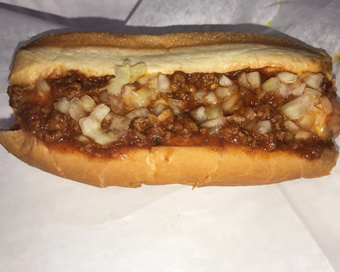 This chili cheese masterpiece could make a vegetarian question their life choices &ndash; and I mean that lovingly.