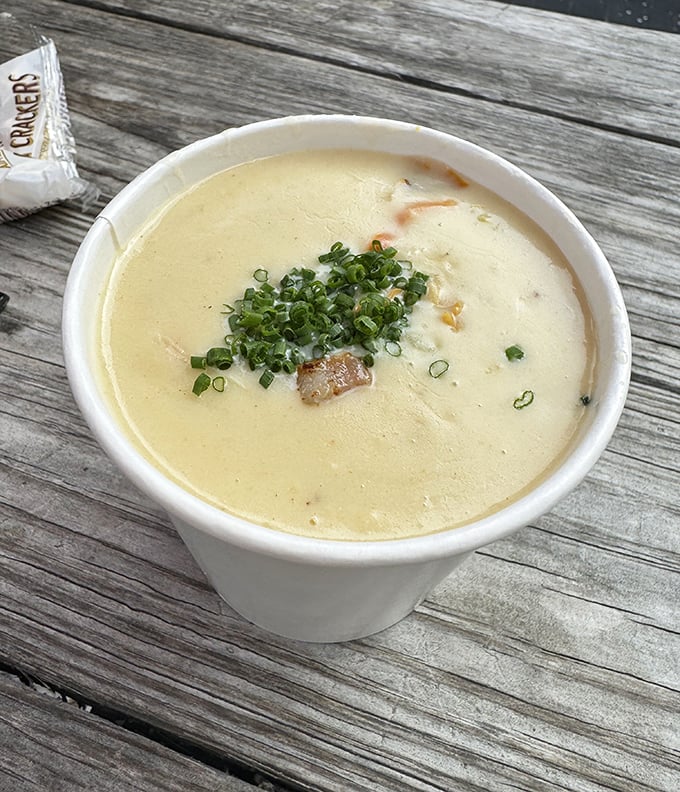 Clam chowder so thick and creamy it practically stands at attention&mdash;this is what New England dreams are made of.
