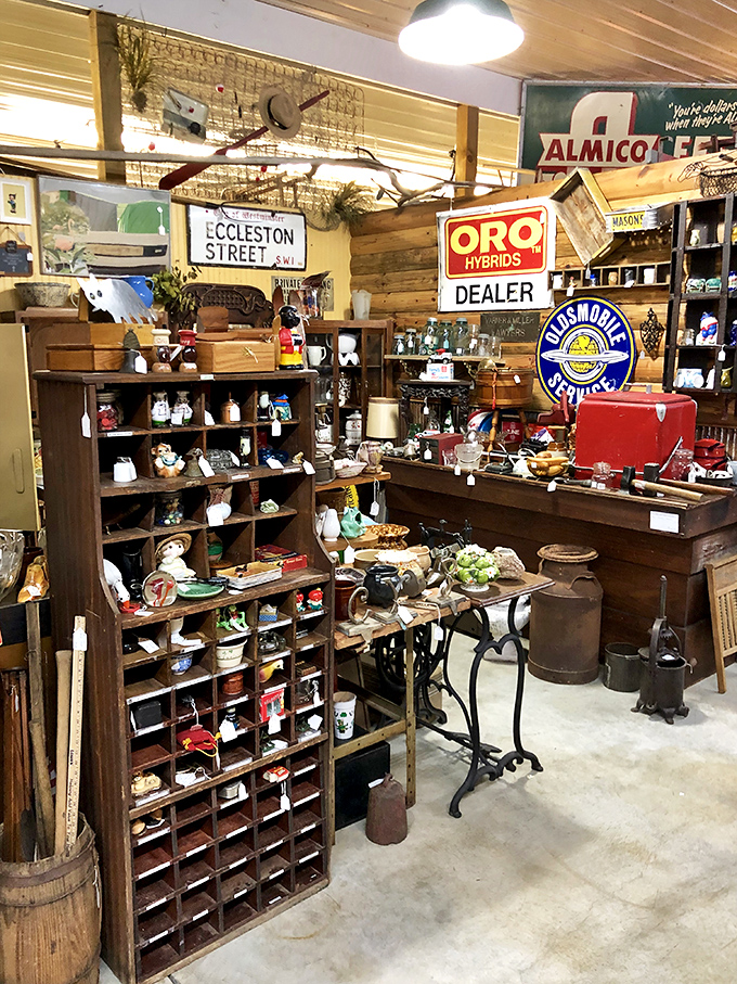 Vintage signs and cubbyholes filled with curiosities&mdash;like a department store from 1952 that time-traveled to present day.