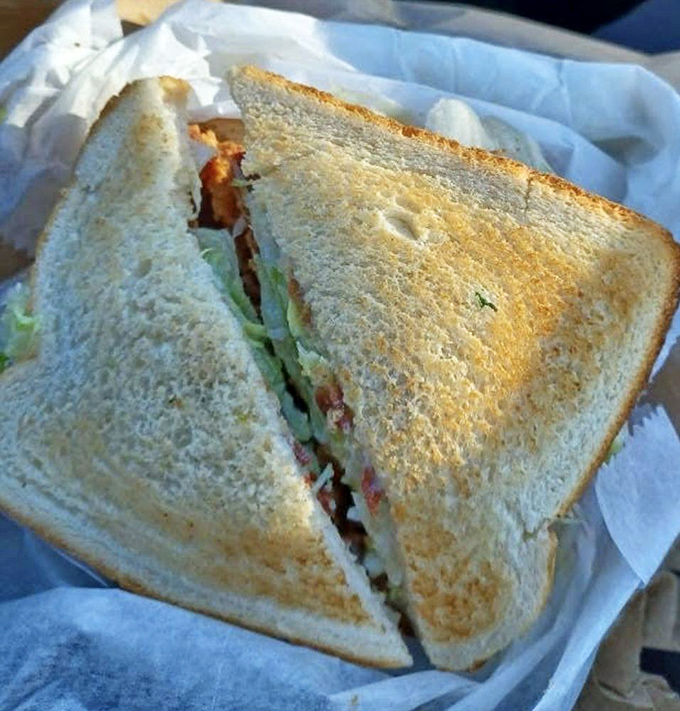 The humble Club sandwich, elevated to art form. Three perfectly toasted slices of bread creating the architecture for a masterpiece of flavor that puts skyscrapers to shame.