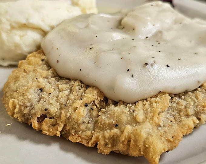 The country fried steak doesn't just come with gravy &ndash; it comes with a guarantee you'll be back.