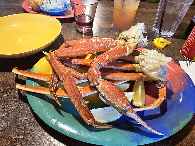 These snow crab legs aren't just dinner; they're an interactive experience that rewards patience with sweet, tender meat worth every crack and pick.