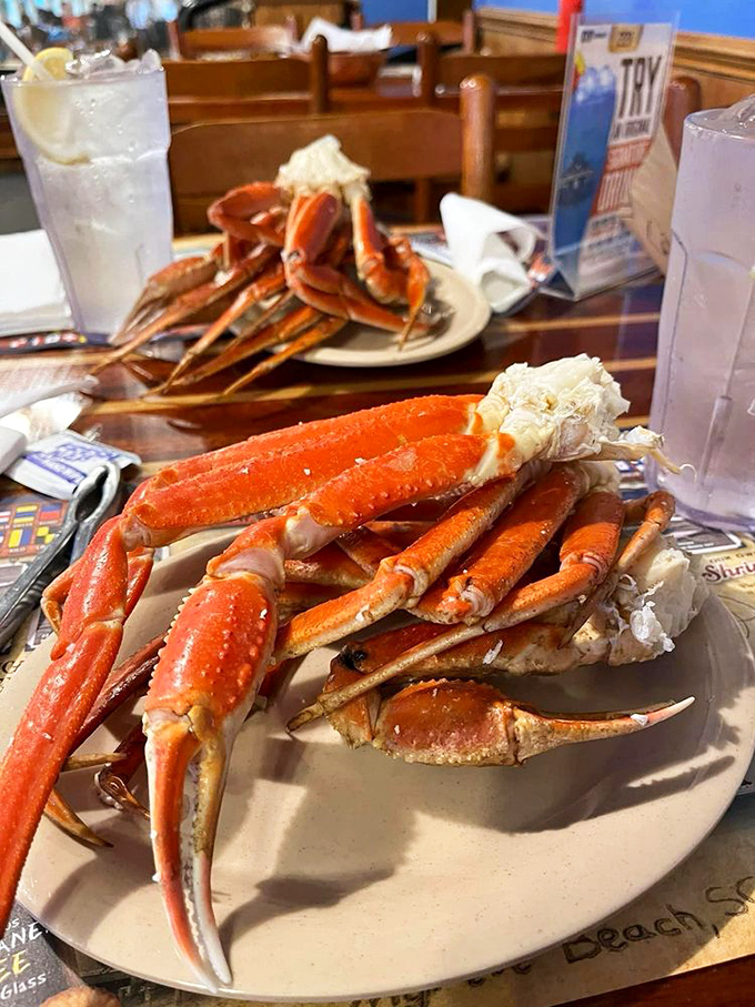 These aren't just crab legs; they're an engineering challenge worth conquering. Grab your crackers and prepare for sweet, succulent victory.