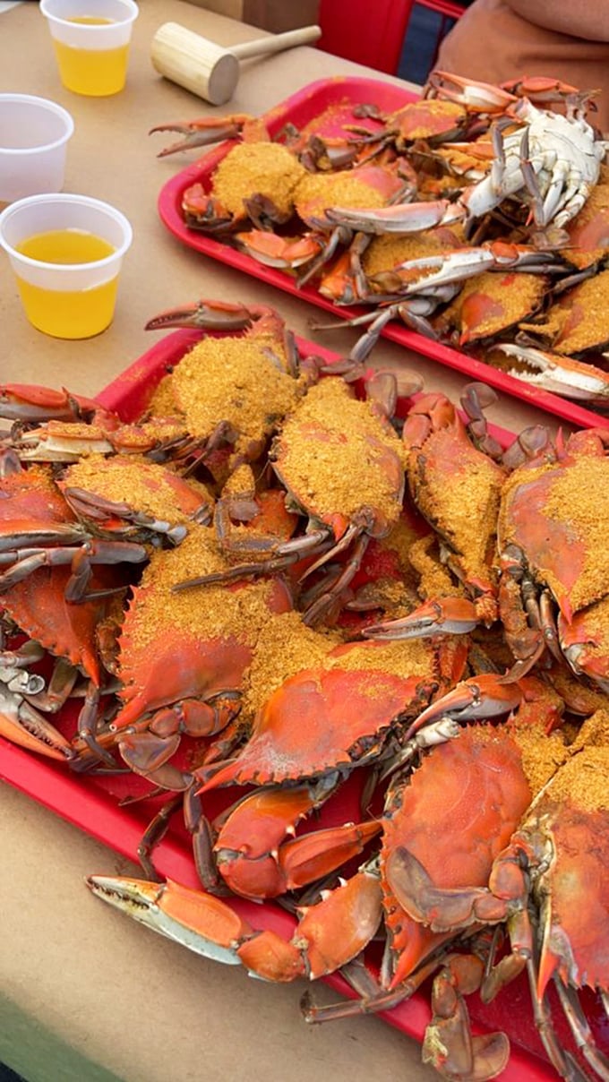 These Old Bay-dusted beauties aren't just crabs&mdash;they're a full-contact sport with delicious rewards. Grab a mallet and prepare for the most satisfying workout your taste buds have ever experienced.