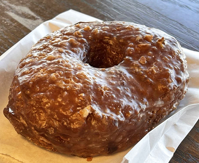 This glazed beauty achieves what most croissant-donut hybrids only dream about: actually tasting like both parents equally.