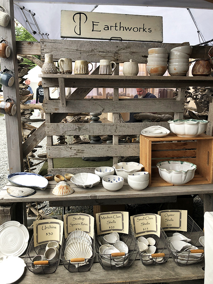 Earthworks pottery transforms Alaska's natural elements into functional art. These handcrafted bowls and mugs tell stories of the Last Frontier with every sip and spoonful.