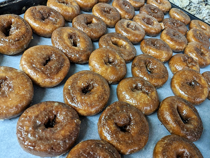 These glazed donuts aren't just fried dough&mdash;they're golden rings of happiness waiting to make your morning infinitely better.