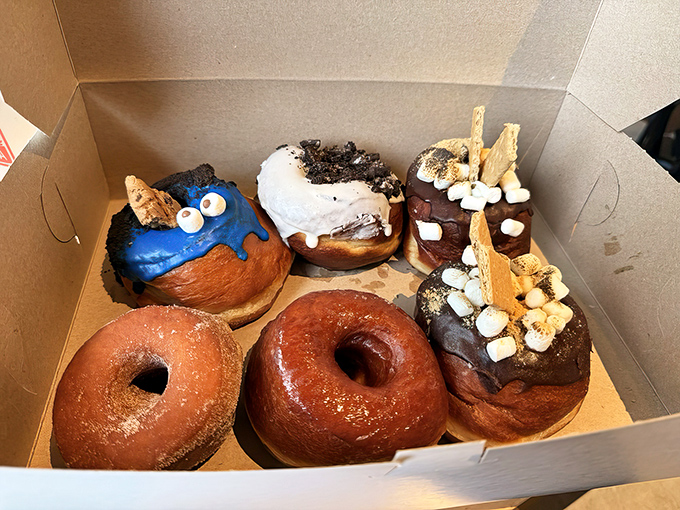 Donuts gone wild! That blue Cookie Monster creation isn't just Instagram bait&mdash;it's a legitimate reason to justify driving across state lines.