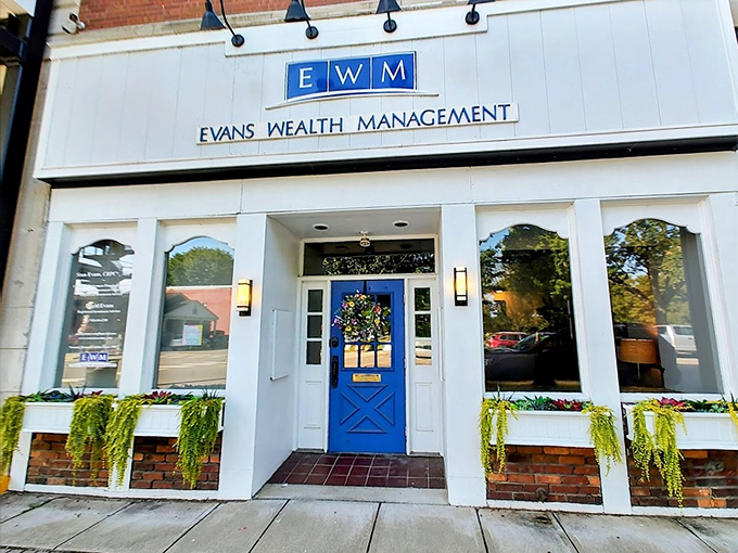 Even the wealth management offices maintain that small-town aesthetic, proving you don't need Manhattan zip codes for sound financial planning.
