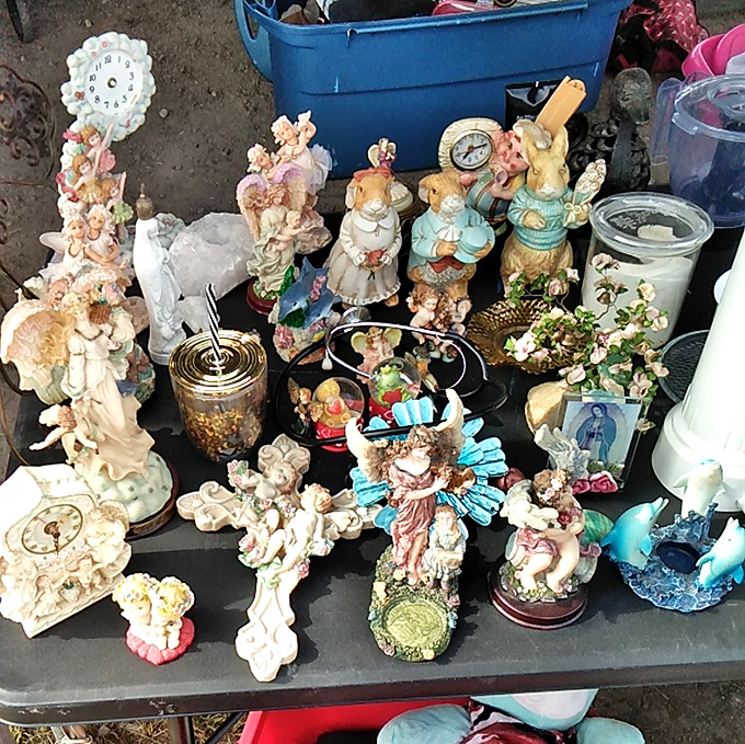 Collectible figurines that'll make your grandmother either very proud or very concerned about your decorating choices, depending on her mood.