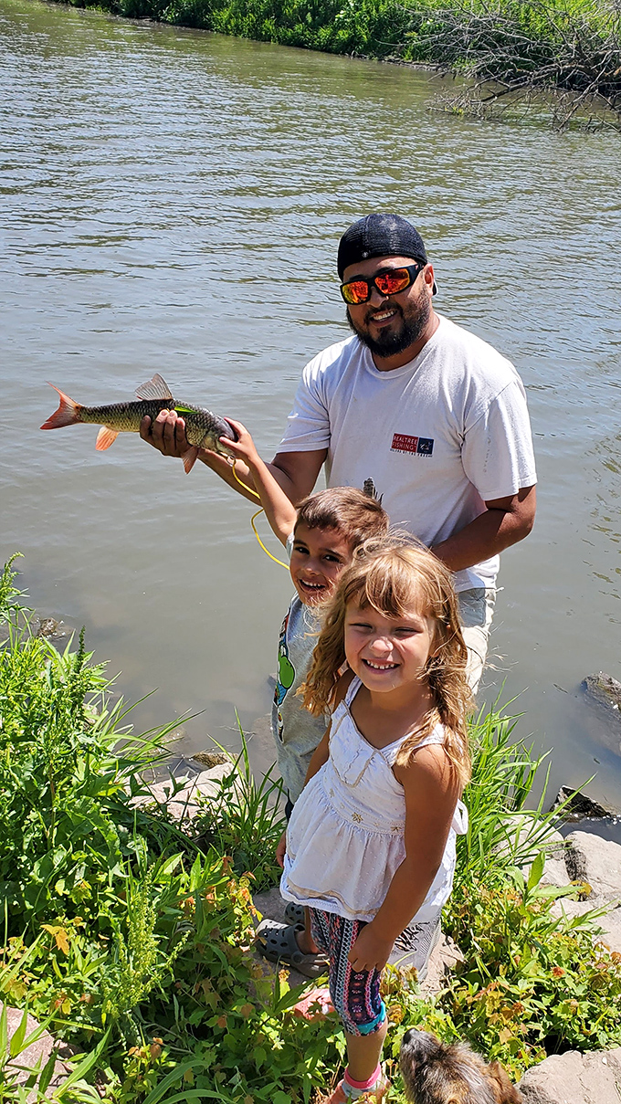 Nothing says "authentic South Dakota" like teaching kids to fish in the Big Sioux River&mdash;creating memories stronger than fishing line.