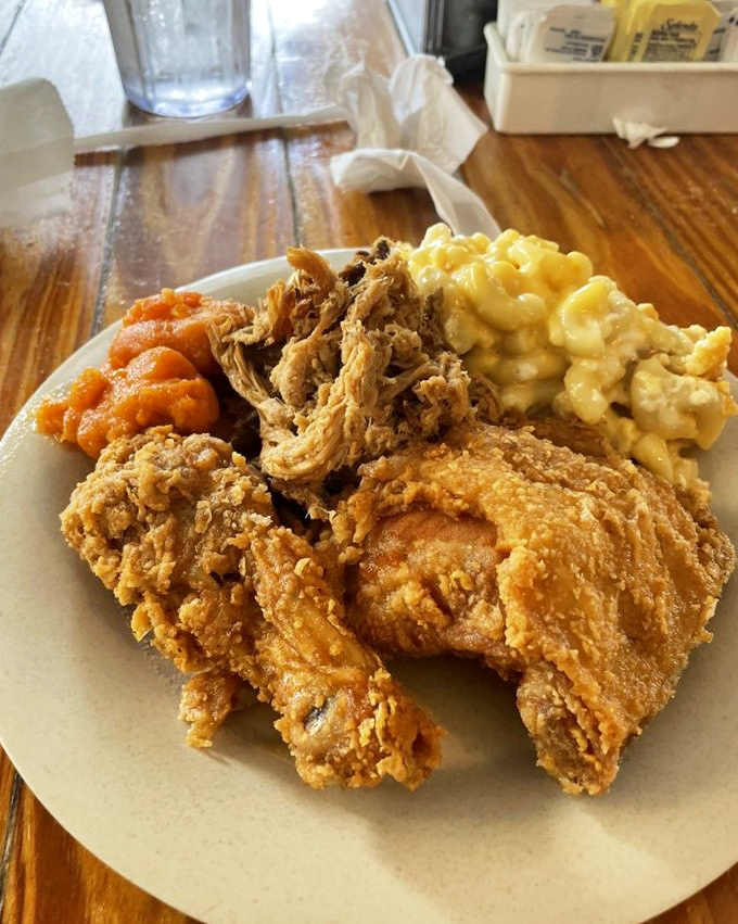 Golden, crispy fried chicken that looks like it just won the lottery and decided to share its good fortune.