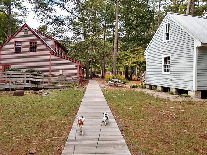 Furnacetown's historic buildings transport you back to a time when craftsmanship was king and "handmade" wasn't yet a premium marketing term.