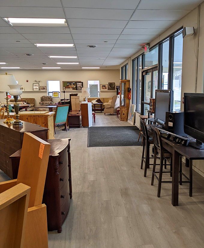 From mid-century modern to "what era is that?" &ndash; the furniture section offers living room possibilities for every taste and budget.