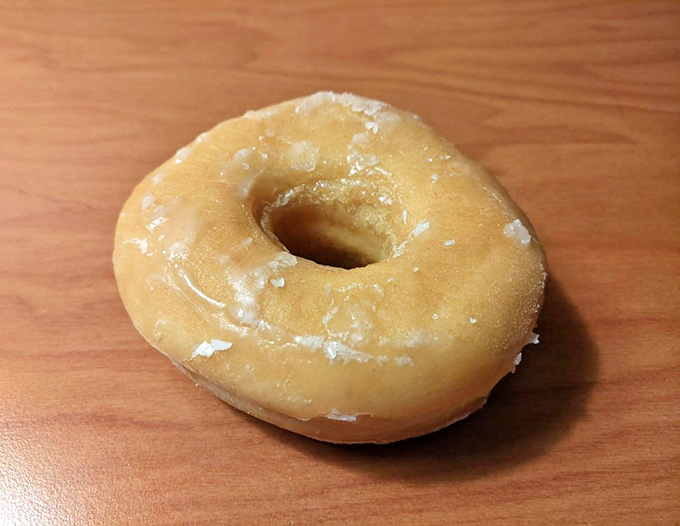 The humble glazed donut, perfected. This isn't just fried dough&mdash;it's what angels must eat for breakfast in heaven.