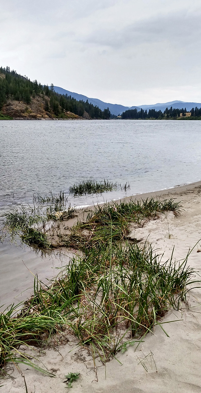 Sandy beaches in Montana? This tranquil riverbank offers a perfect spot for contemplation &ndash; Big Sky's version of meditation with a view.