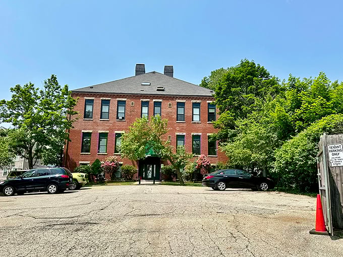 The old schoolhouse reminds us when education happened in buildings with character rather than windowless boxes designed by committees.