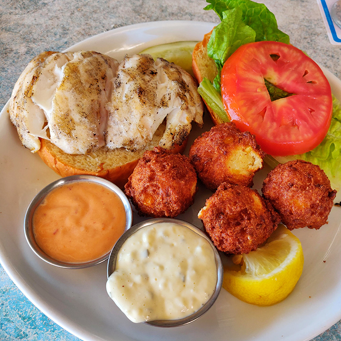 That grouper sandwich isn't just lunch&mdash;it's edible evidence that simplicity triumphs when the ingredients are this fresh and the execution this perfect.