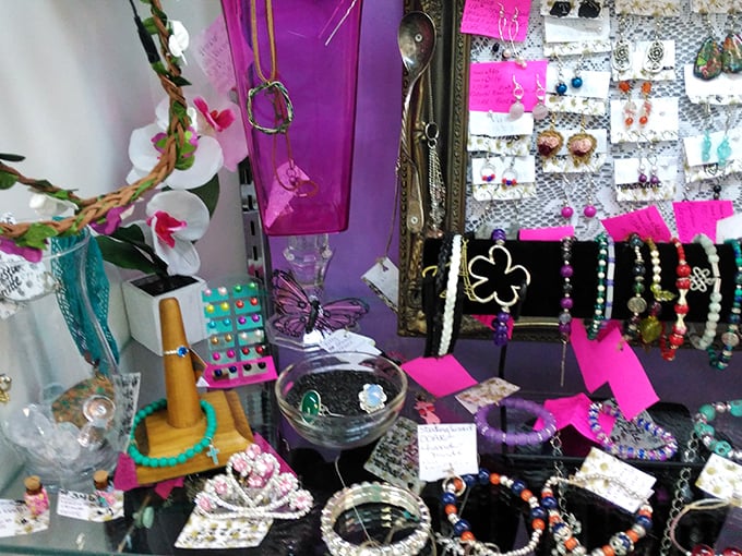 Jewelry displays that sparkle with personality&mdash;each piece waiting to tell its story on someone new's wrist or neckline.