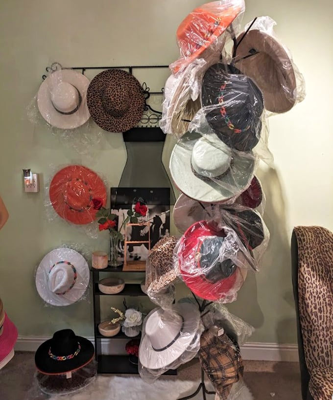 Hat heaven for the style-conscious bargain hunter. From cowboy classics to beach-ready sun protection, these toppers add instant character to any Mississippi outfit.
