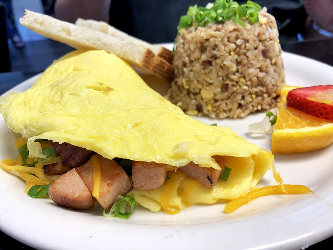 This isn't just an omelet&mdash;it's a golden envelope of perfectly cooked eggs delivering a love letter of savory fillings that'll make you forget all other breakfast commitments.