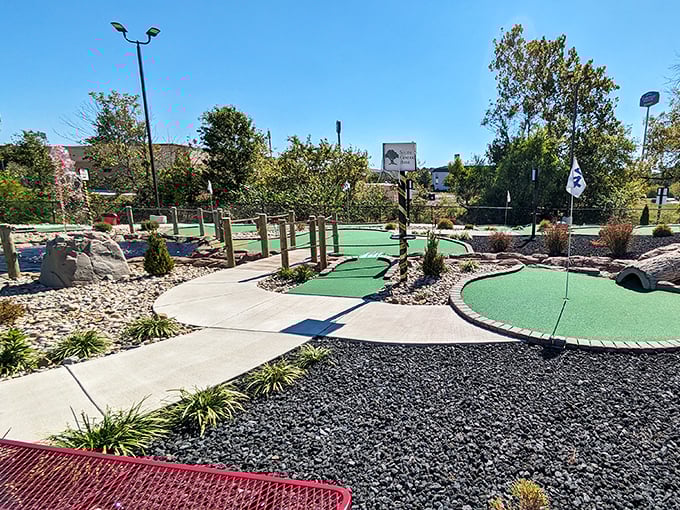 Mini-golf in Elizabethtown isn't just putting around&mdash;it's a landscaped adventure where even terrible scores come with excellent laughs.