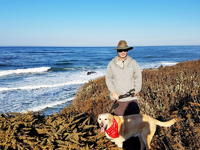 Coastal trail wandering at its finest &ndash; where dogs wear bandanas, humans wear smiles, and the Pacific provides the soundtrack.