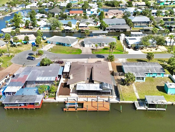 Waterfront living, Florida-style &ndash; where boats are as essential as cars and backyard docks replace garden gnomes.