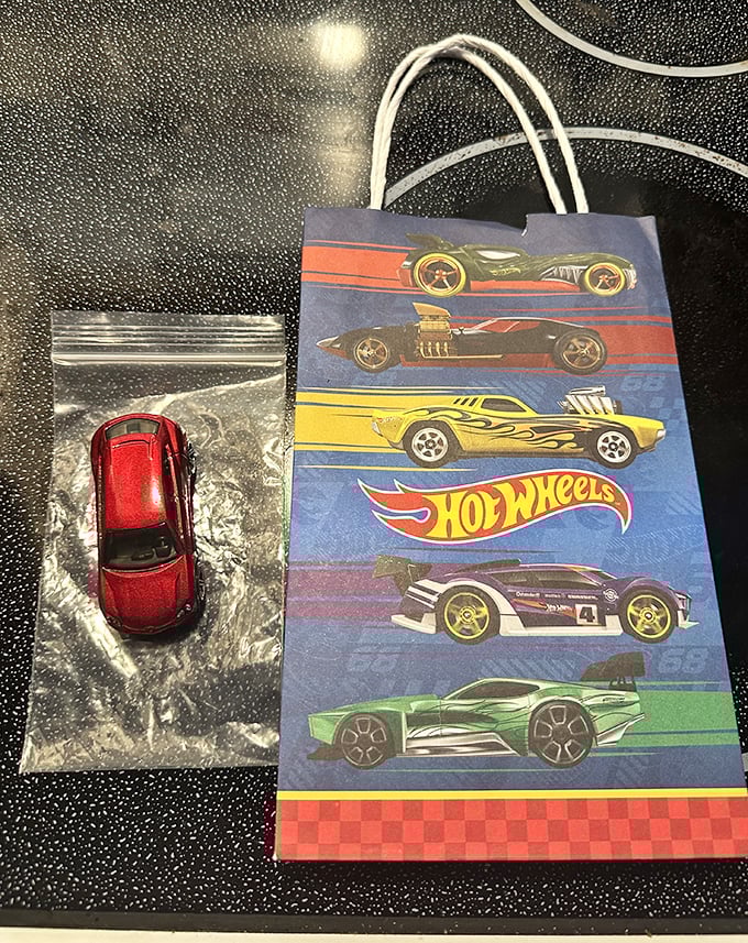 Childhood nostalgia in miniature form. Hot Wheels still racing through generations of collectors' hearts, one tiny car at a time.