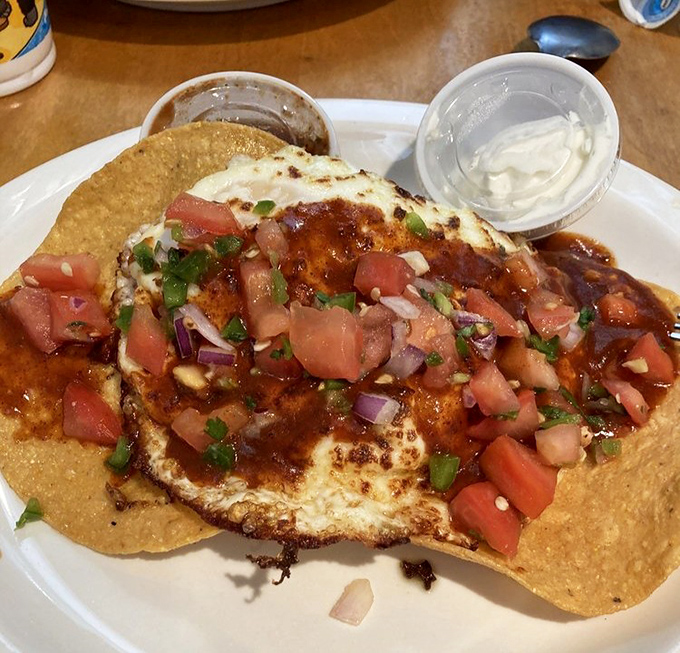 The huevos rancheros that launched a thousand return visits. That perfect egg-to-salsa ratio might just make you consider relocating to Cleveland.