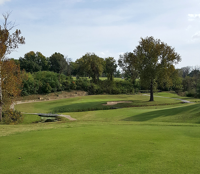 Rolling greens where your golf game can shine or stumble without judgment from snobby country club types.