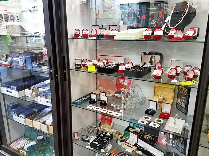 Jewelry cases sparkle with decades of romance, from Victorian elegance to groovy '70s statement pieces.