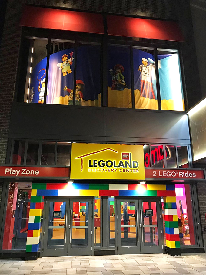 LEGOLAND Discovery Center's vibrant entrance promises a brick-tastic adventure that'll delight your inner child and actual children alike.