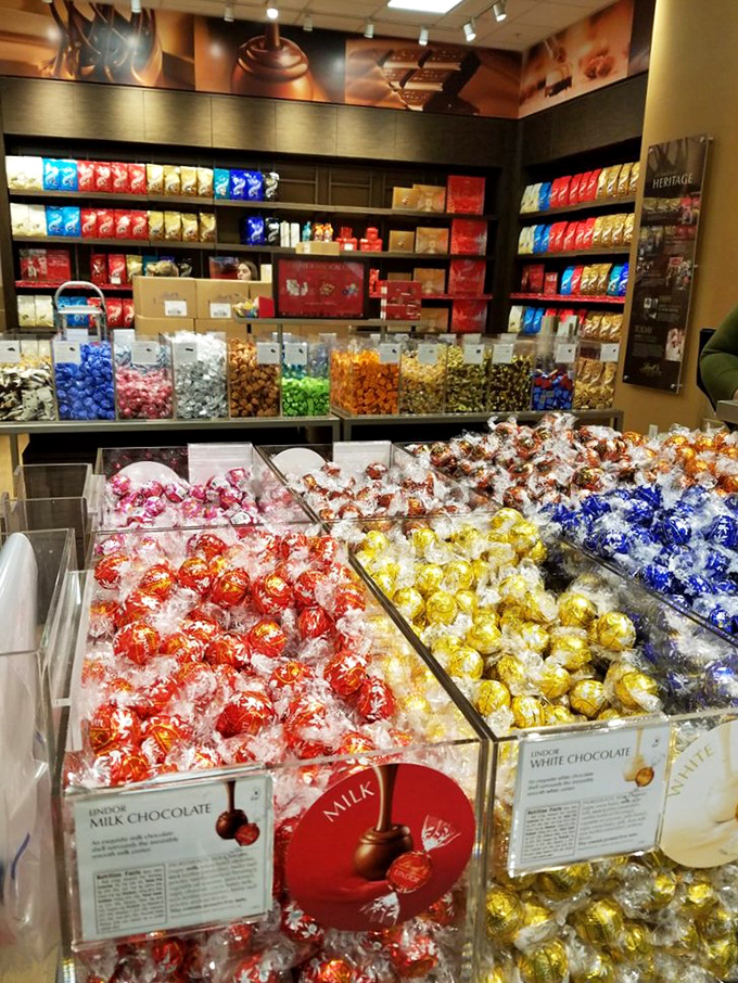 Chocolate paradise where willpower goes to die. These Lindt truffles aren't just candy&mdash;they're fuel for the next round of bargain hunting.