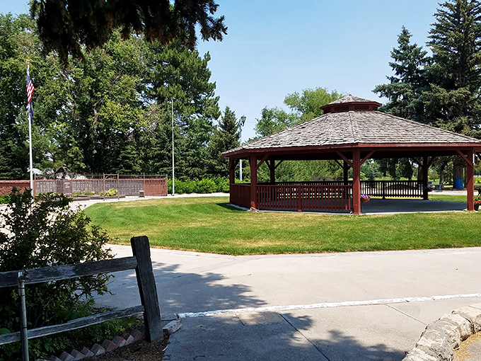 This charming gazebo in Living Memorial Gardens isn't just picturesque&mdash;it's where summer concerts, first kisses, and community gatherings have created decades of small-town memories.