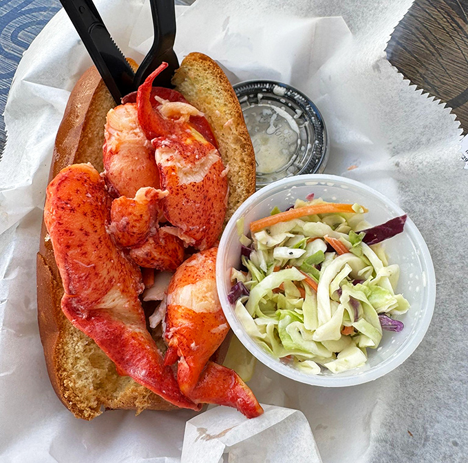 Not all heroes wear capes&mdash;some come on buttered split-top rolls with chunks of lobster so generous they're practically showing off.