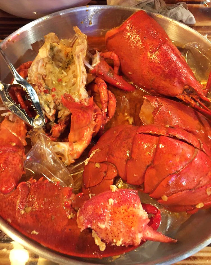 These lobsters aren't just red, they're ready for their close-up &ndash; Hollywood celebrities of the seafood world.