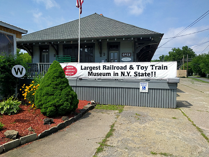 All aboard the nostalgia express! The Medina Railroad Museum doesn't just preserve history—it celebrates it with the enthusiasm of a train conductor who really loves their job.
