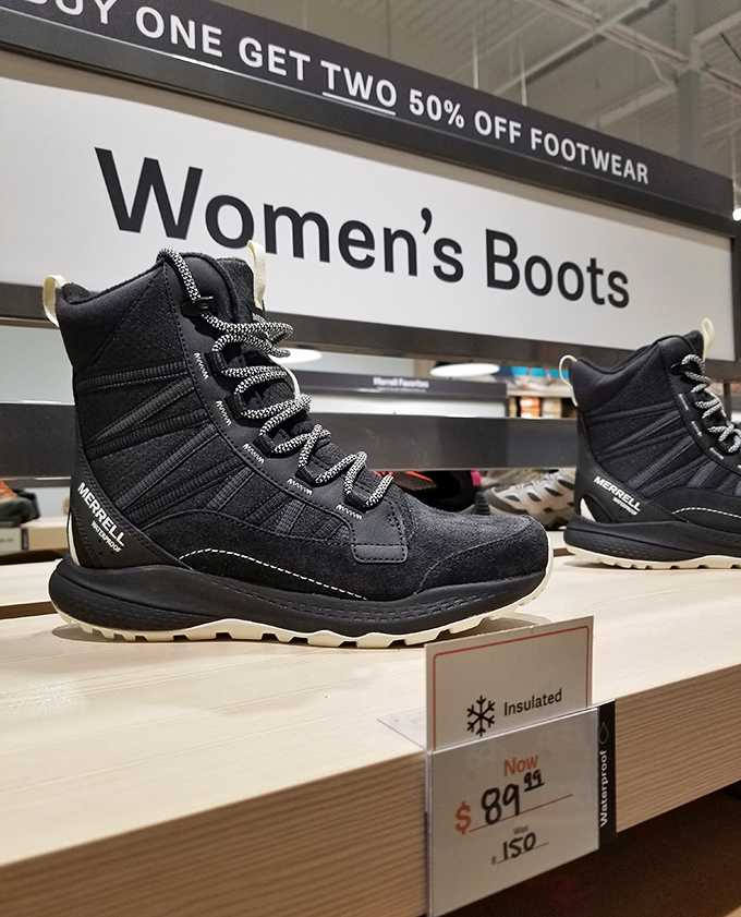 These Merrell boots aren't just footwear &ndash; they're an invitation to adventure at a price that won't make your credit card weep. Practical magic.
