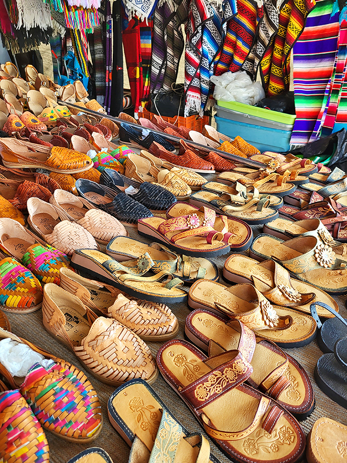 A rainbow of handcrafted Mexican huaraches and sandals &ndash; where comfort meets craftsmanship and your feet get a vacation of their own.